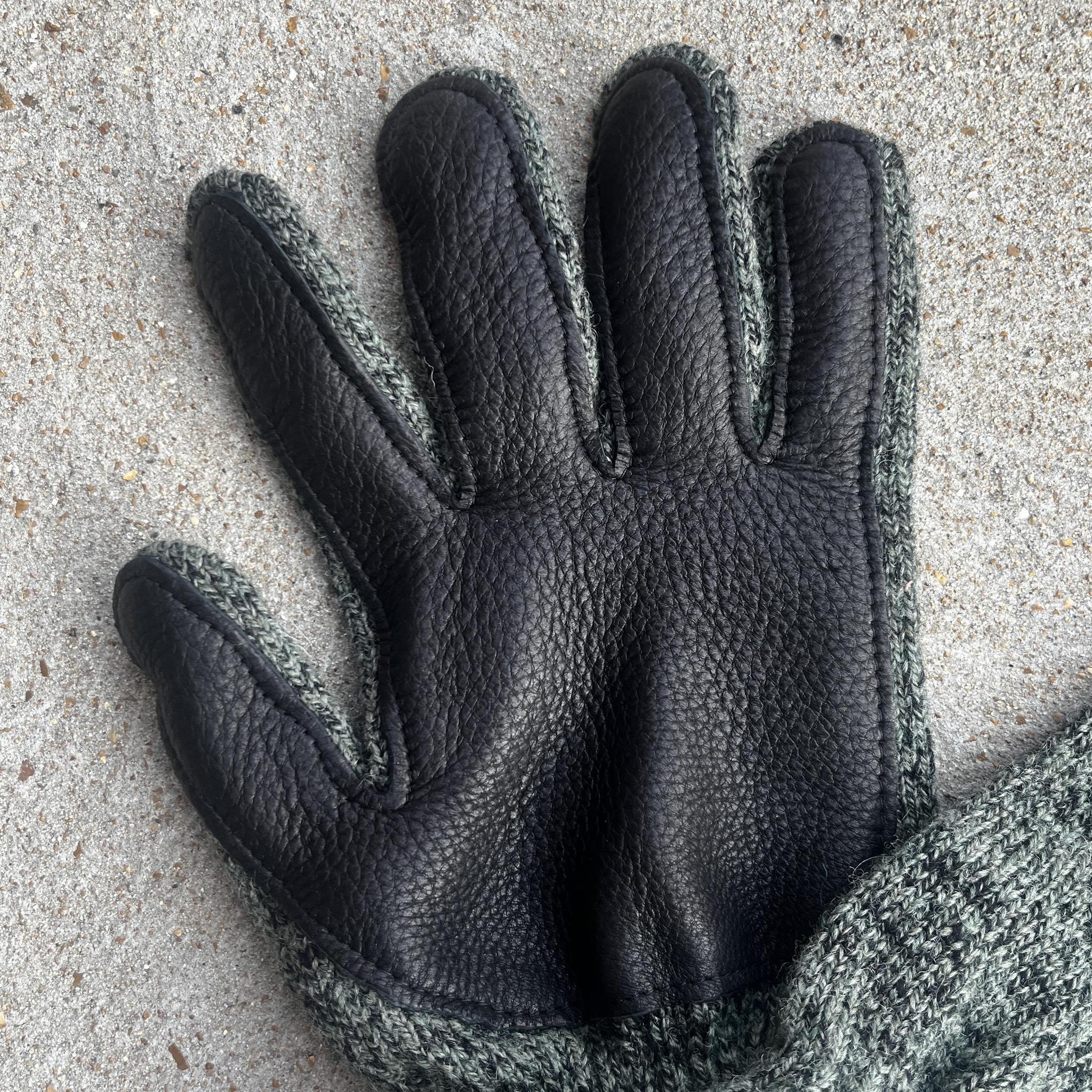 Upstate Stock Dark Melange Deerskin Gloves - Crimson Serpents Outpost