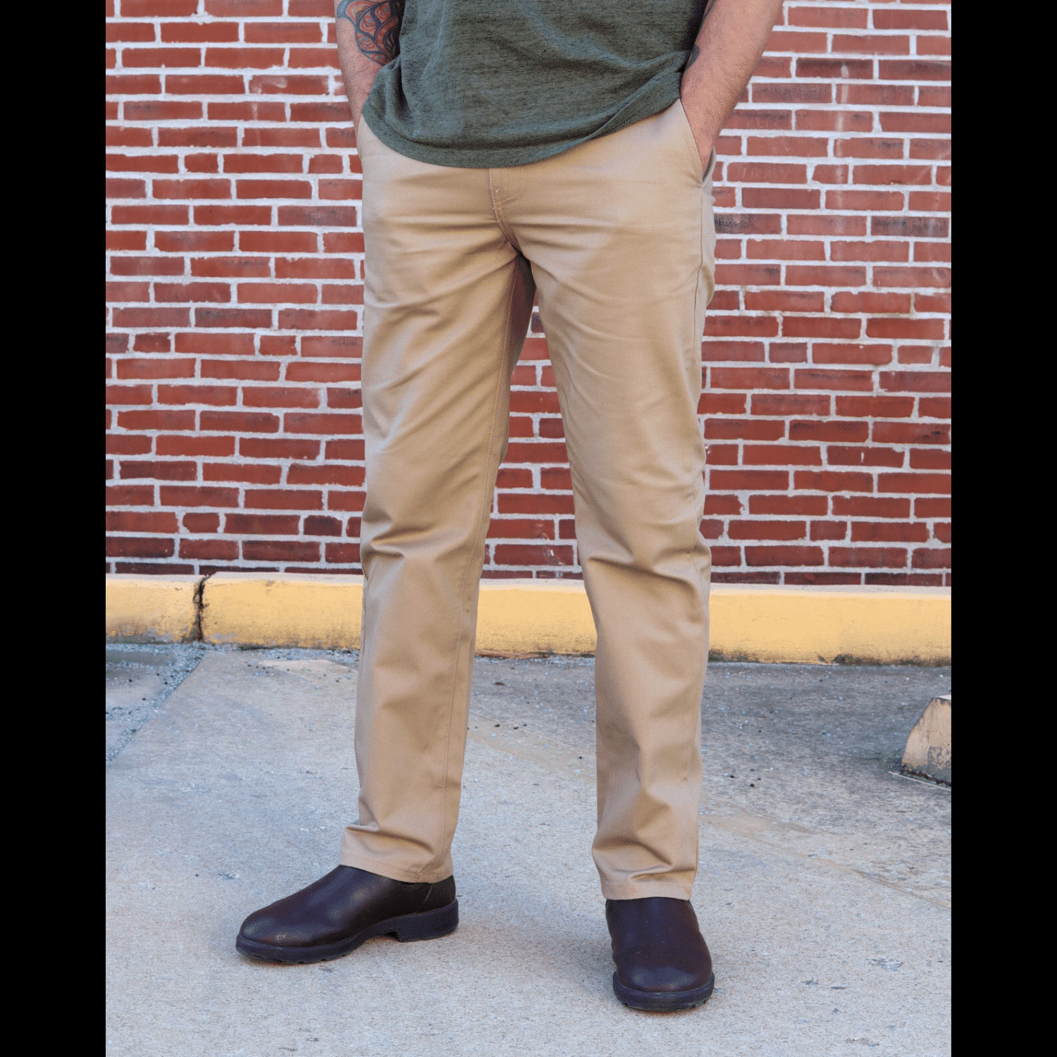 Rustic Dime Classic Khaki Workwear Chino - Crimson Serpents Outpost