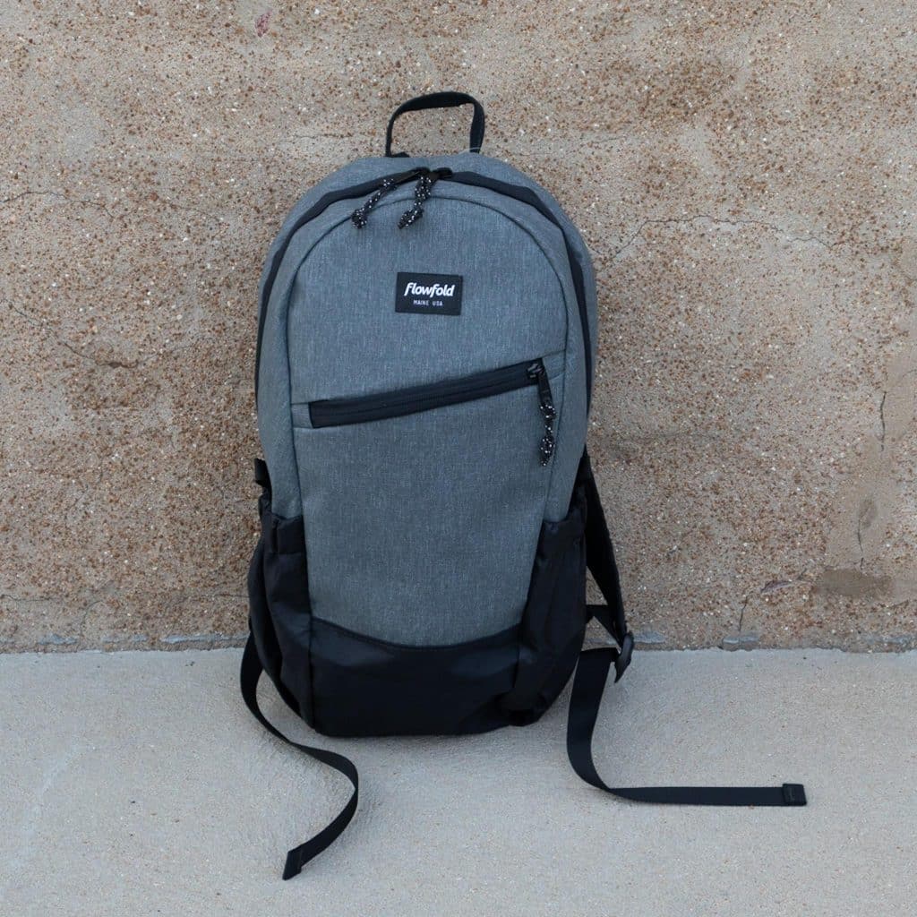 Gray 18L Optimist Backpack Flowfold - Crimson Serpents Outpost