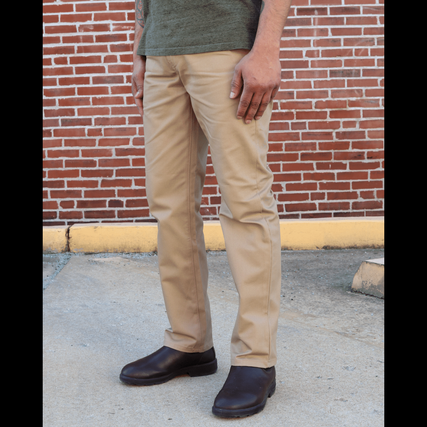 Rustic Dime Classic Khaki Workwear Chino - Crimson Serpents Outpost