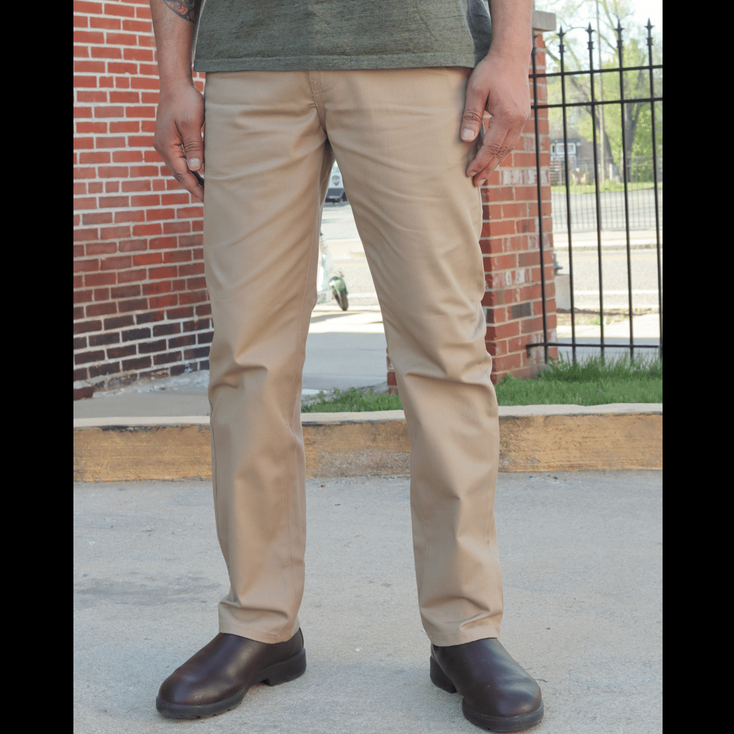 Rustic Dime Classic Khaki Workwear Chino - Crimson Serpents Outpost