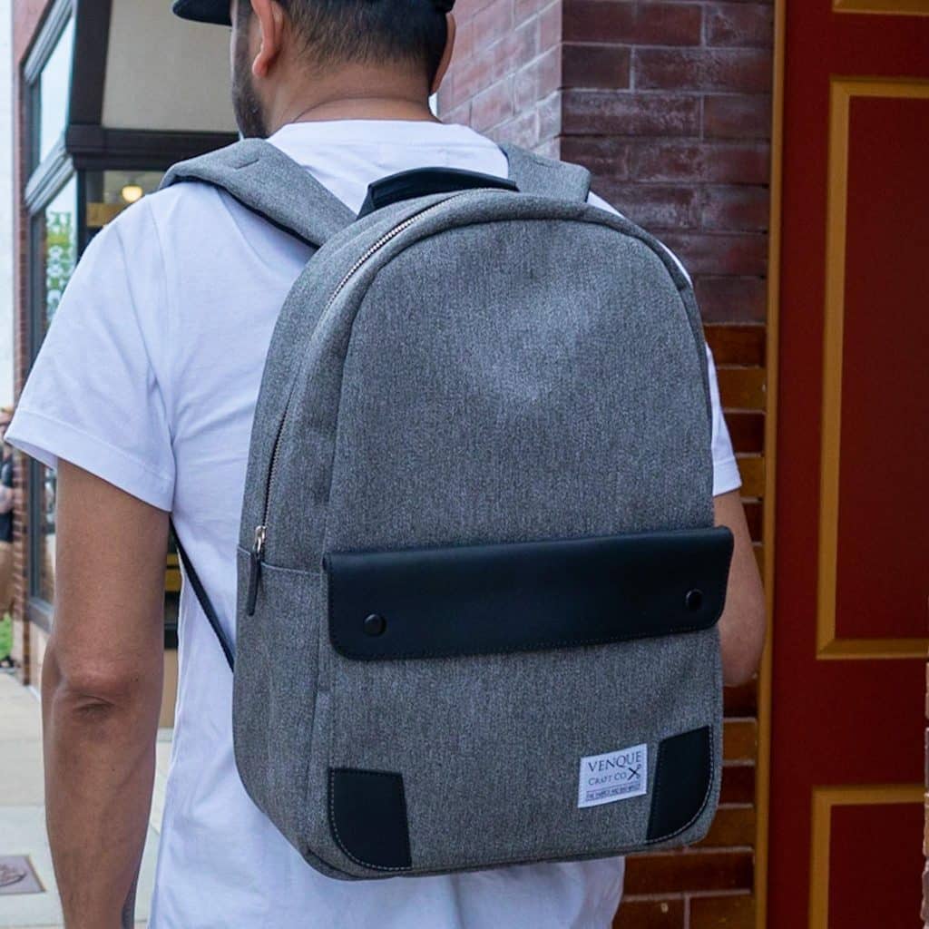 Venque Classic Backpack Gray - Crimson Serpents Outpost