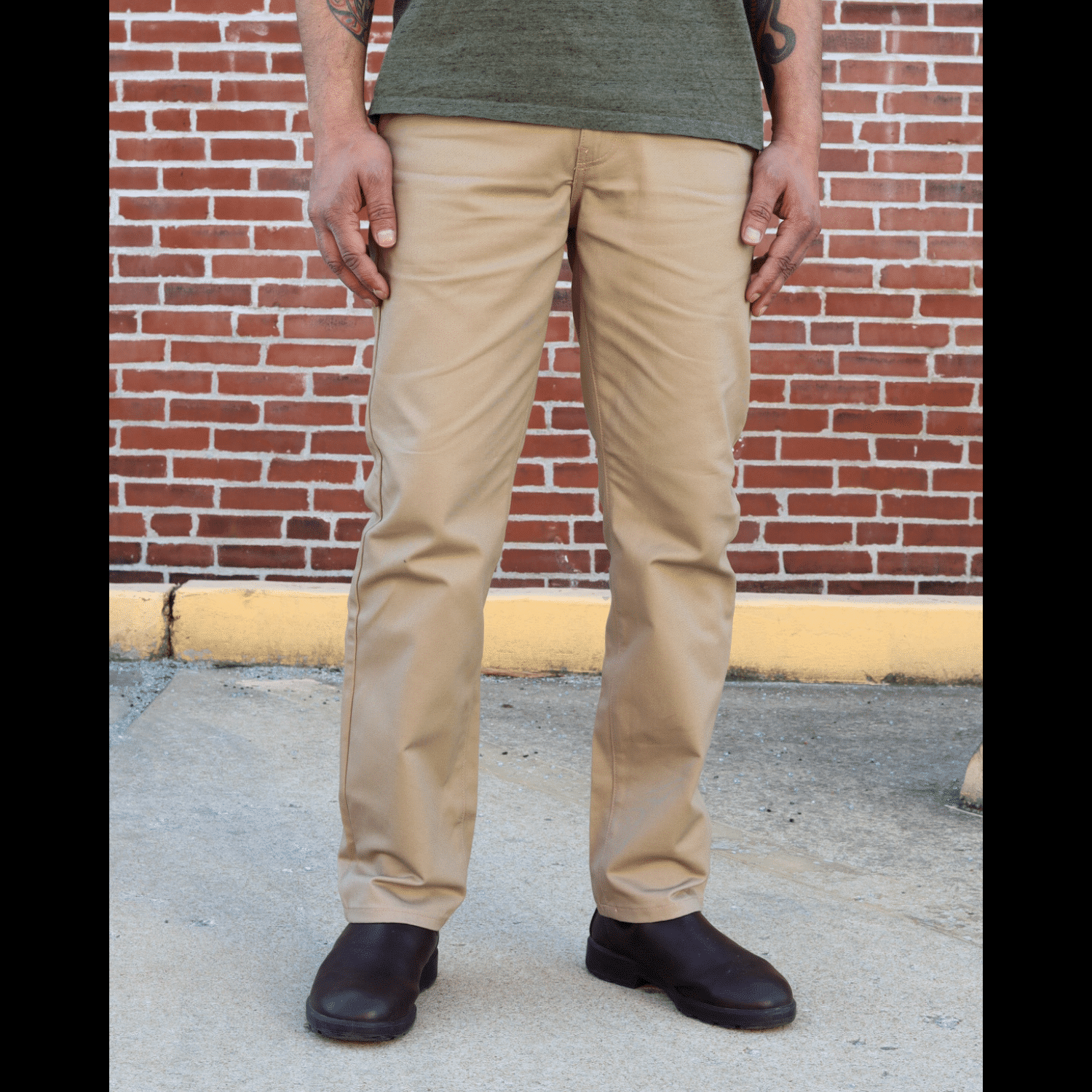 Rustic Dime Classic Khaki Workwear Chino - Crimson Serpents Outpost