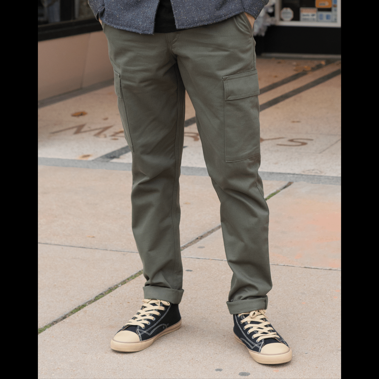 Signature Moss Cargo Pants - Crimson Serpents Outpost