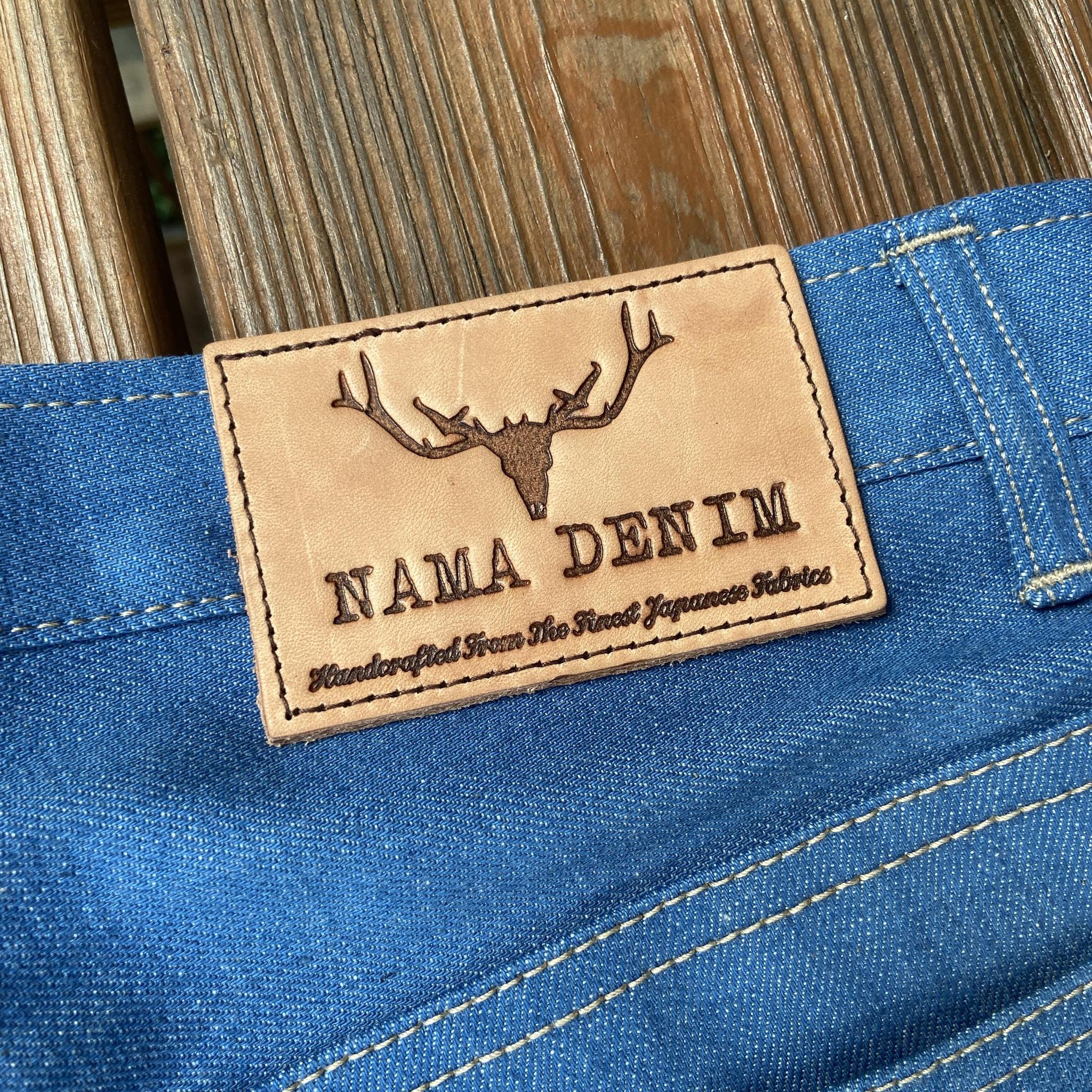 Nama Denim Aozora Sky Selvedge ND132 High Tapered - Crimson Serpents ...