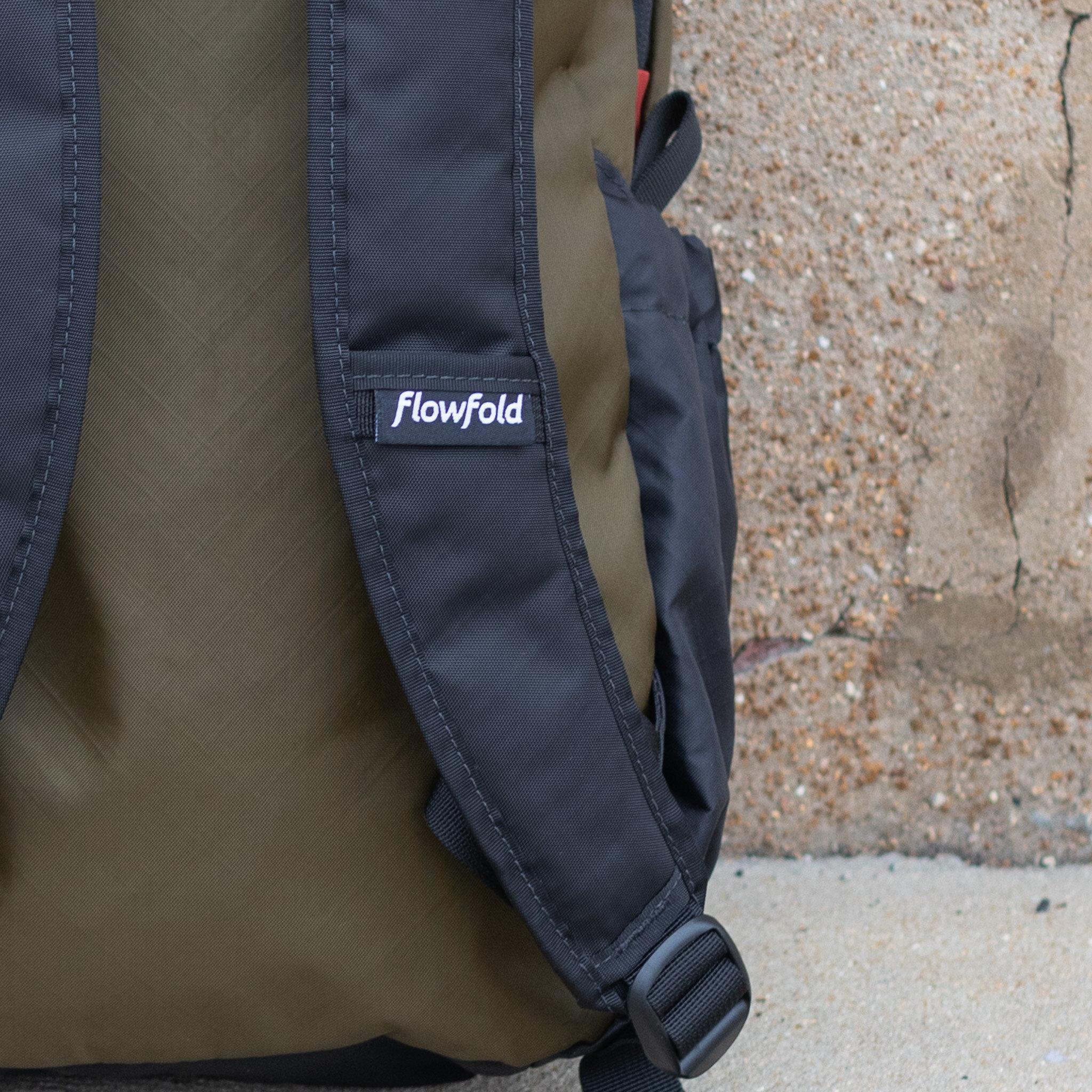 Olive 18L Optimist Backpack Flowfold - Crimson Serpents Outpost