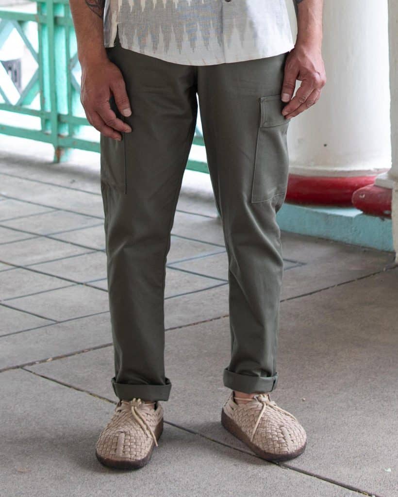 Signature Moss Cargo Pants - Crimson Serpents Outpost