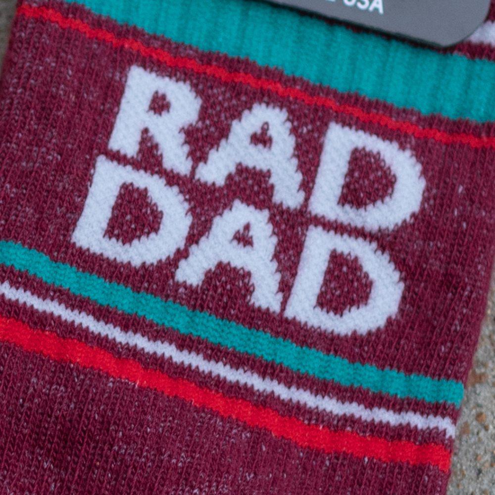 Rad Dad Crew Socks - Crimson Serpents Outpost